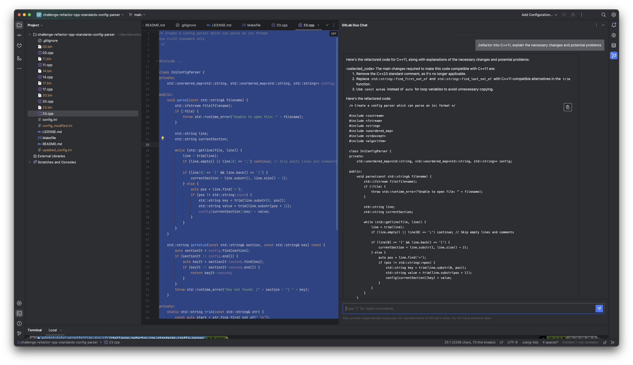 Refactor Code Into Modern Languages With Ai Powered Gitlab Duo Gitlab
